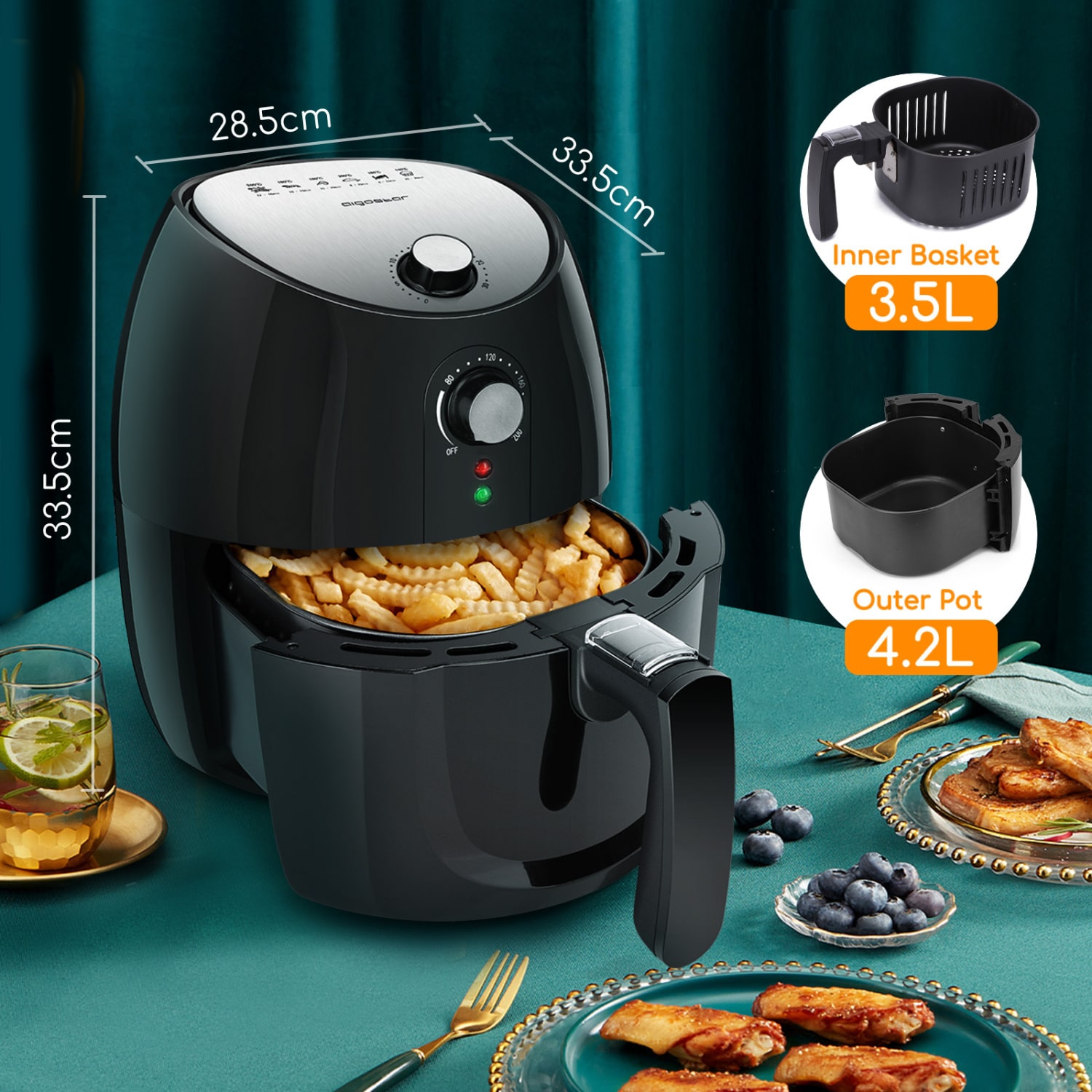 🍟Aigostar: Opinión y Análisis de sus Freidoras sin Aceite